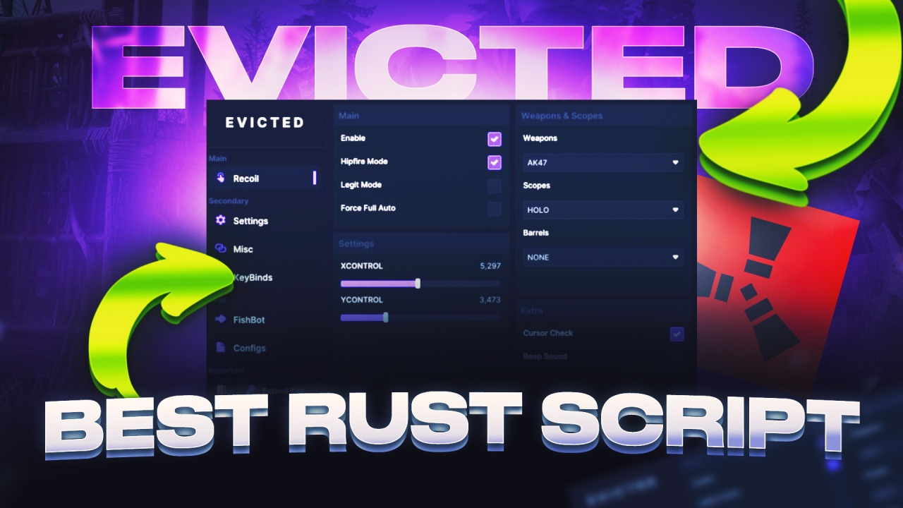 Evicted Macros для Rust — Купить | WRONGCHEATS